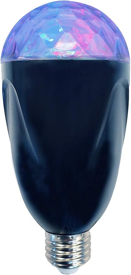 NOMA Kaleidoscope LED Light Bulb | Rotating Projector Light | Christmas ...