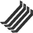 Amazon.com: Fanmao 4 Pcs 7-1/8" x 1-1/2" Inside Mount 45-Degree Angle ...
