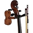 Amazon.com: Violin Wall Mount Violin Hanger with Bow Hook Home & Studio ...