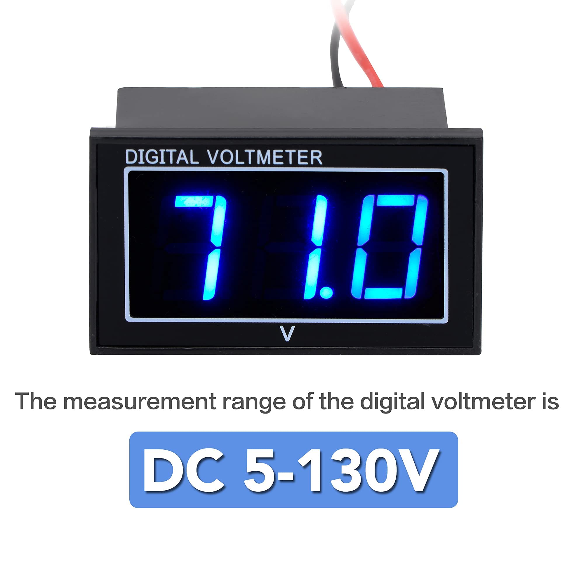 Mua Waterproof Voltmeter 12V 24V 36V 48V 60V 72V 96V,LED Digital ...