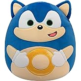 Amazon.com: Squishmallows Original 8-Inch Knuckles - Sonic The Hedgehog ...