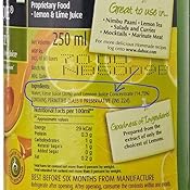 Dabur Hommade Lemoneez - Goodness of 33 Lemons, 250 ml: Amazon.in ...