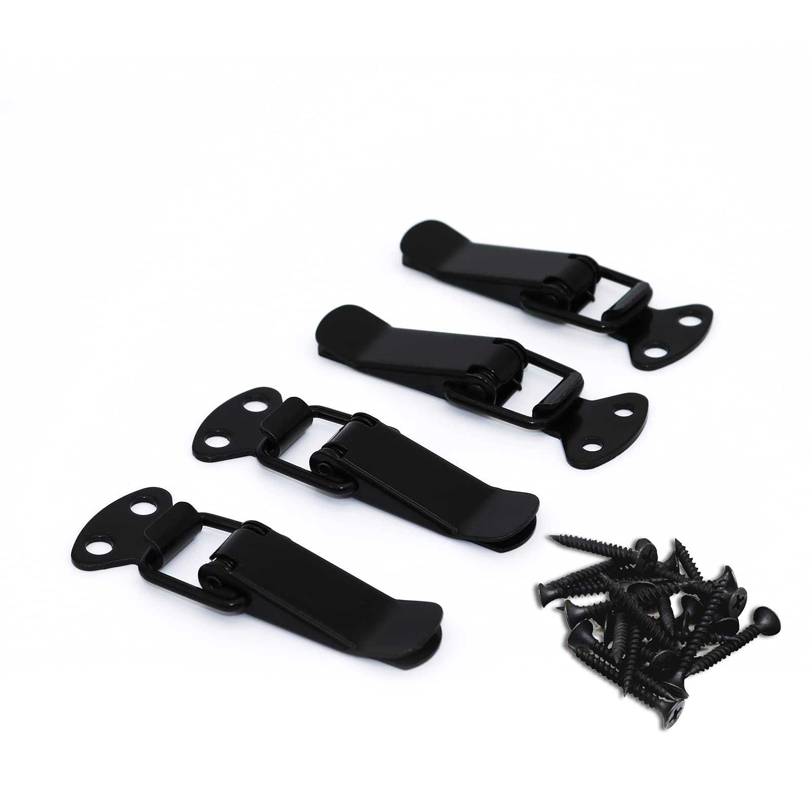 BERYLER Black Toggle Latch, Steel Spring Loaded Toggle Latch, Black ...
