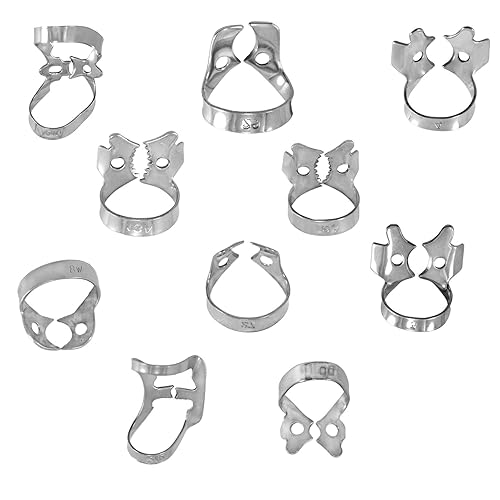 MEDSPO Professional Dental Rubber Dam Clamps | Endodontic Hygenic ...