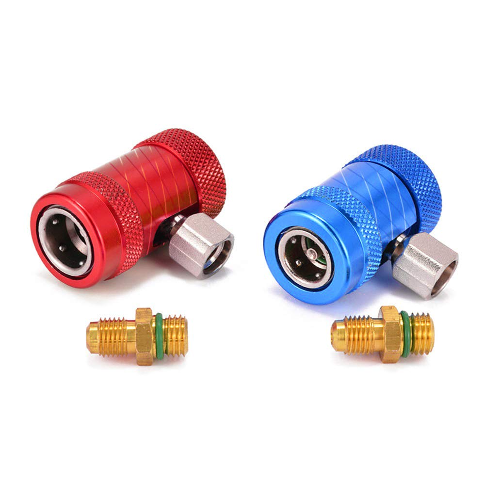 Tasan Racing R1234yf Quick Couplers Adjustable Adapters 1/4 Male Port ...