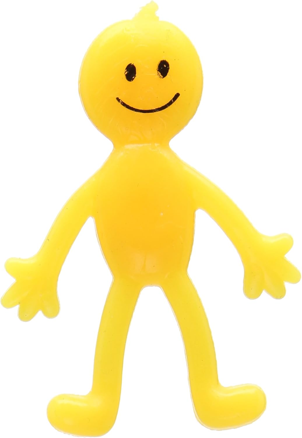 Amazon.com: amscan 9902036 Stretchy Smiley Man Toy(Pack of 4): Toys & Games