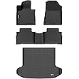 Amazon.com: AIPOIL® Floor Mats & Cargo Liner Set for 2023 2024 2025 Kia Sportage (Not Fit Hybrid ...