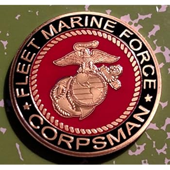 Amazon.com : FLEET MARINE FORCE FMF CORPSMAN Cut Out PATCH. Beautiful ...