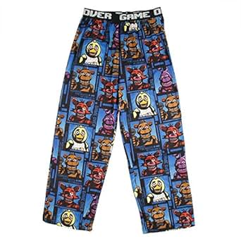 Amazon.com: Five Nights At Freddy's Game Over Big Boys Youth Pajama ...