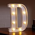 Amazon.com: Dyingswan Led Light Up Letters, 26 Alphabet Marquee Letter ...