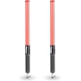 Amazon.com: 2 Pieces 21 inch Traffic Wand Safety Light Wands | High ...