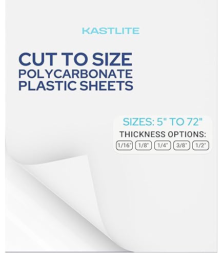 Shatter Resistant Plastic Lexan Polycarbonate Sheet - .060 Clear 1/16 ...