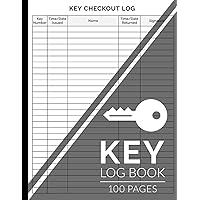 Amazon.com: Key Sign Out Log Book: Key Control Log Book Register Sheets ...