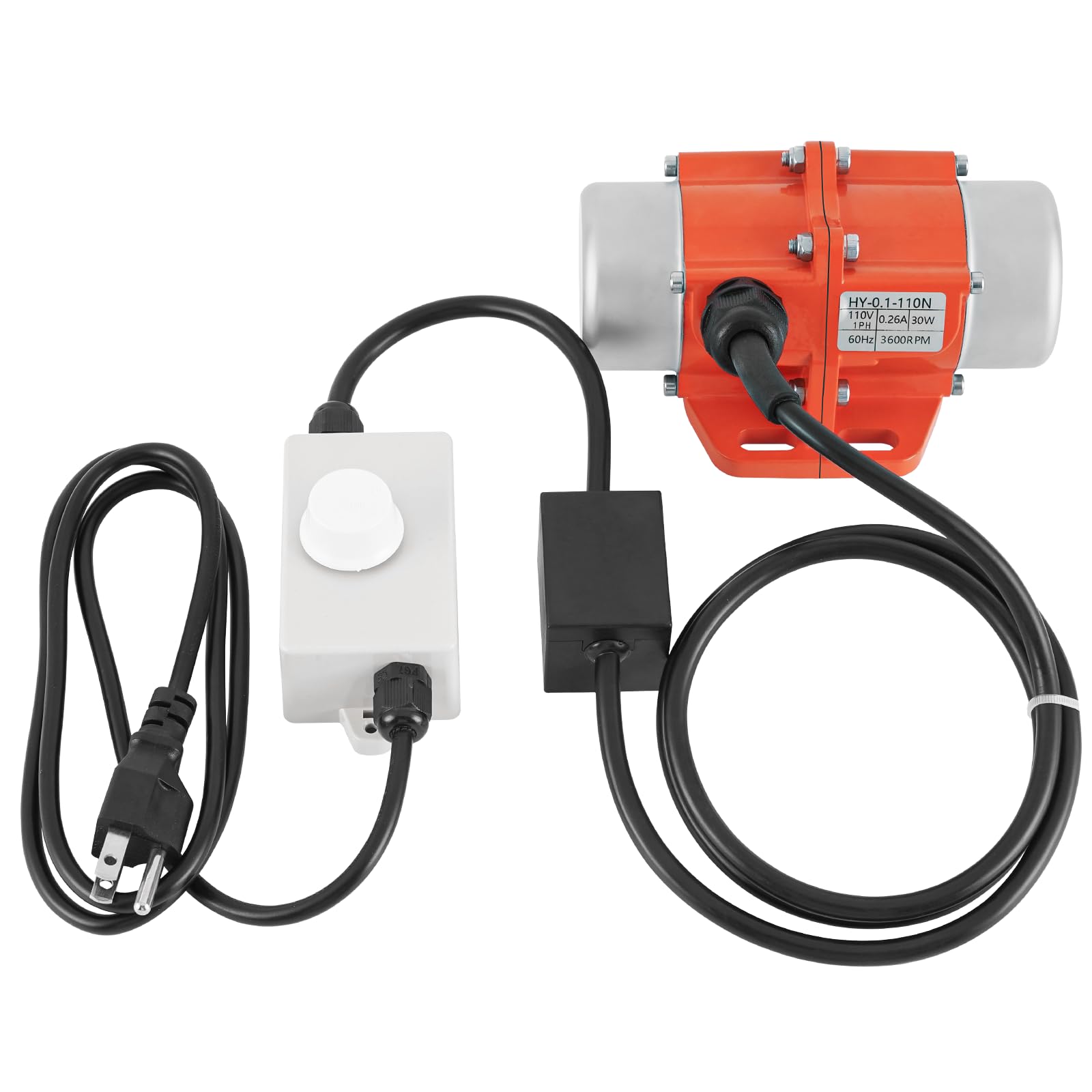 JIAWANSHUN 30W Small Concrete Vibrator Screen, Vibration Motor with ...