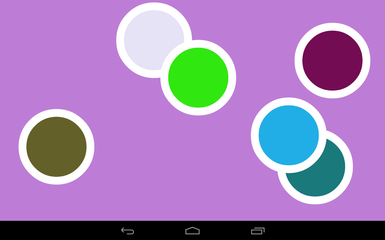 Color Dots - Infant Baby Game. Teaches babies eye hand coordination ...
