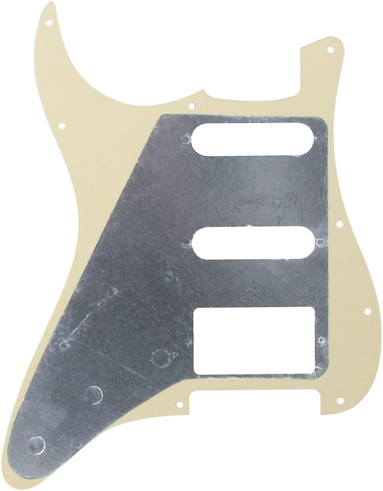 IKN 11 Hole HSS Strat Pickguard Set Squared Style SSH Strat Guard and ...