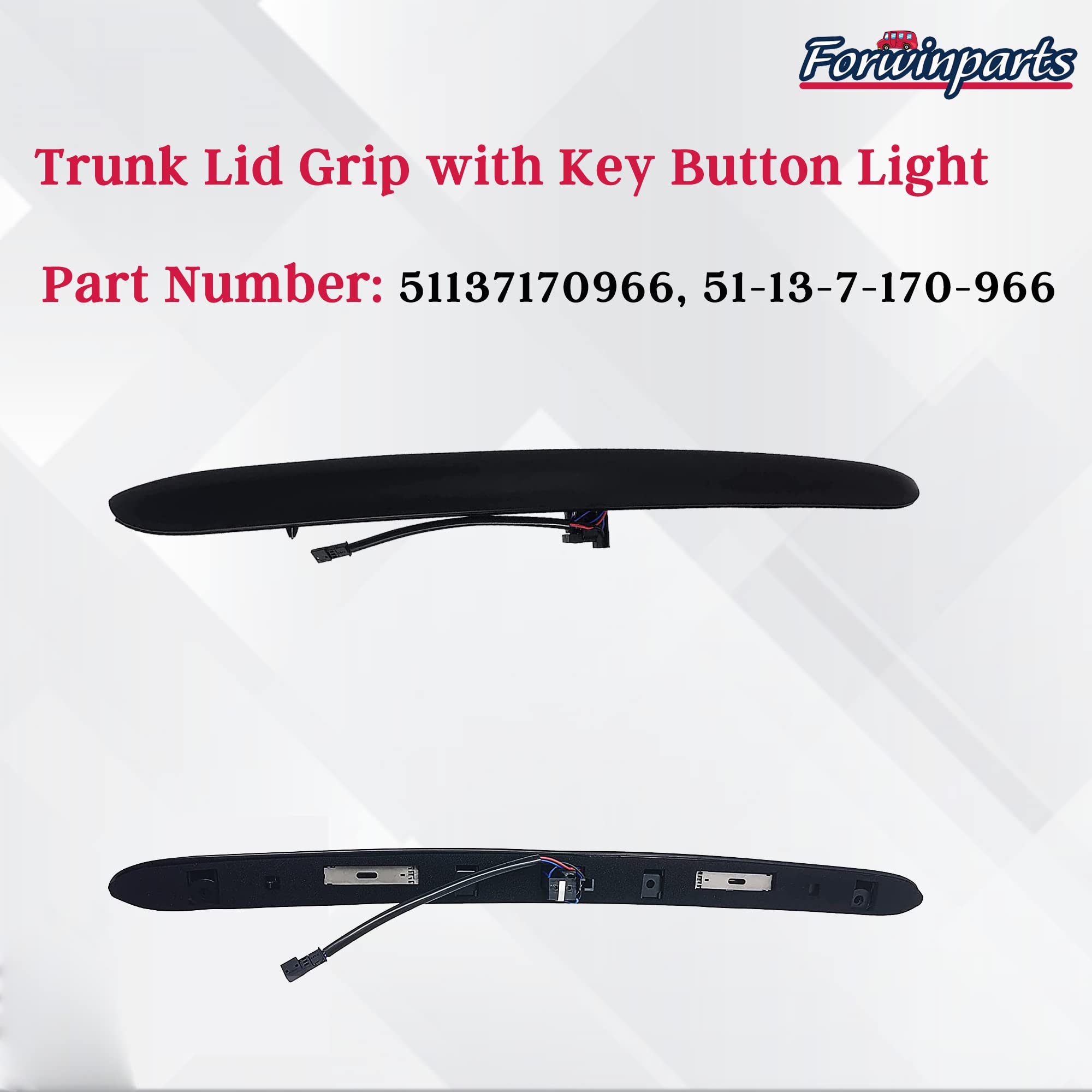 Mua Rear Trunk Lid Grip with Key Button for BMW E46 323i 325i 325xi ...