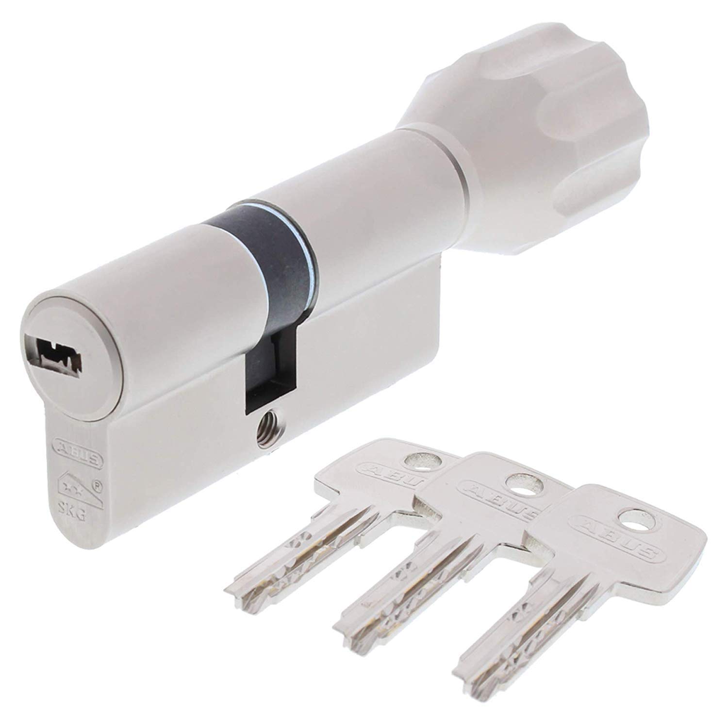 ABUS EC550 Profil-Knaufzylinder Länge Z40/K30mm mit 3 Schlüssel: Amazon ...