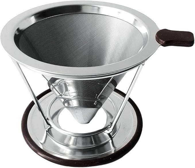 Amazon.de: Permanent Kaffeefilter 125mm mit abnehmbarem Stander ...