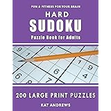 Sudoku Large Print Puzzle Book for Adults: 200 Medium Puzzles (Puzzle ...
