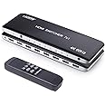 Amazon.com: Univivi 7 Port HDMI Switch Version 2.0 4K@60Hz HDMI Switcher Support HDR & HDCP 2.2 ...