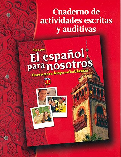 Amazon.com: El Espanol Para Nosotros: Curso 1, cuaderno de actividades ...