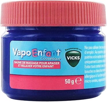 Vicks VapoEnfant Baume de Massage 50 g: Amazon.fr: HygiÃšne et Soins du ...
