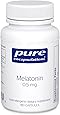 Amazon.com: Pure Encapsulations - Melatonin 0.5 mg - Hypoallergenic ...