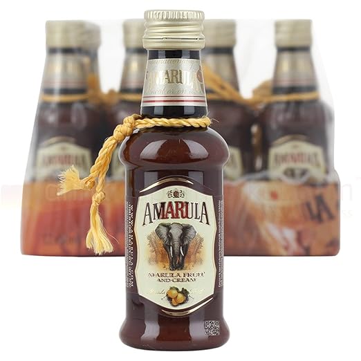 Amarula Cream Liqueur (12 x 5cl Miniature Bottles): Amazon.co.uk: Beer ...
