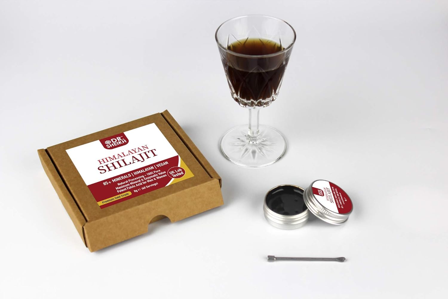 DrSheikh Pure Himalayan Shilajit. Natural Spring Water Purification ...