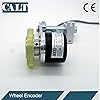 CALT GHW38 200mm Roller Rubber Wheel Length Position Meter Measuring ...