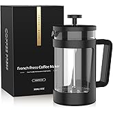 Amazon.com: RAINBEAN French Press Coffee Maker 12 Oz, Mini Coffee Press ...