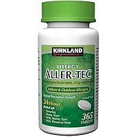Amazon.com: Kirkland Signature Aller-tec 10mg Tablets - 365 ct - 3 pk ...
