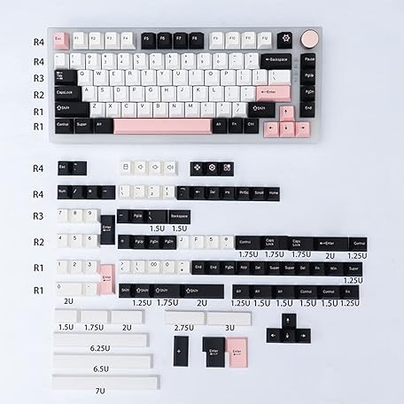 Mua 177 Keys Olivia Keycaps Set PBT Doubleshot Keycaps Cherry Profile ...