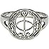 Amazon.com: Sacred Chalice Well Geometric Symbol of Avalon in Glastonbury Sterling Silver Hook ...