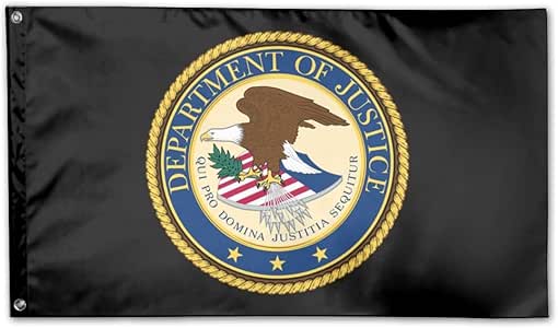 Amazon.com : Seal Of The United States Department Of Justice Garden ...