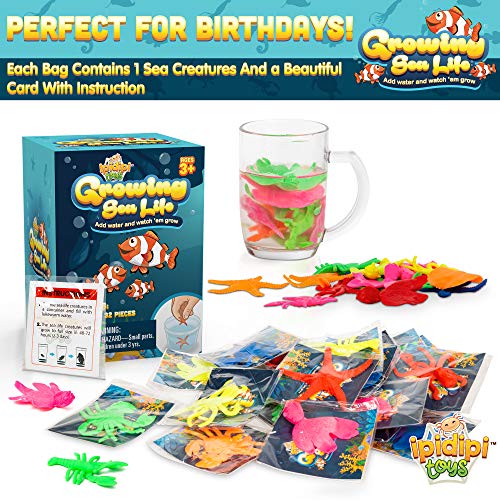 Water Growing Sea Creatures – Under The Sea Animals – 25 Pack ...