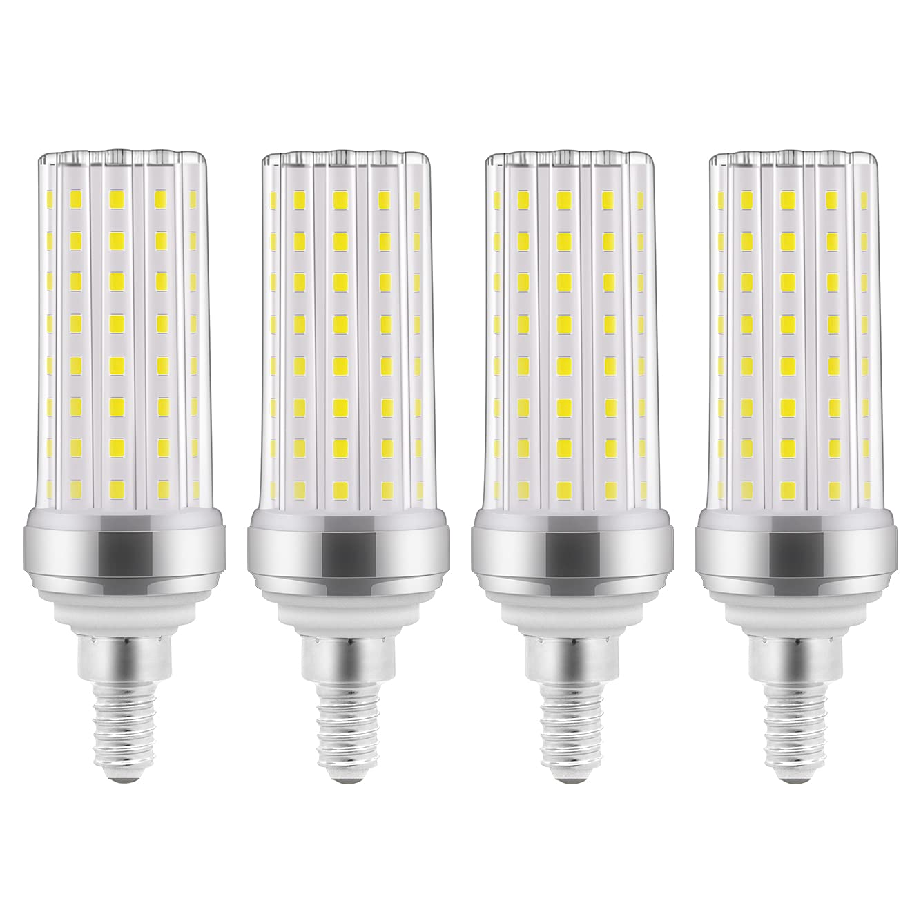 E12 LED bulbs, 20W LED Candelabra Bulbs 150 Watt Equivalent,Daylight ...