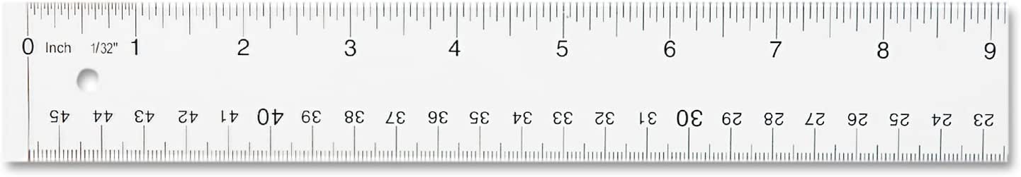 Amazon.com : Westcott See-through Ruler : Office And School Rulers ...