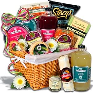 Amazon.com : Cocktail Party Gift Basket - Premium : Gourmet Snacks And ...