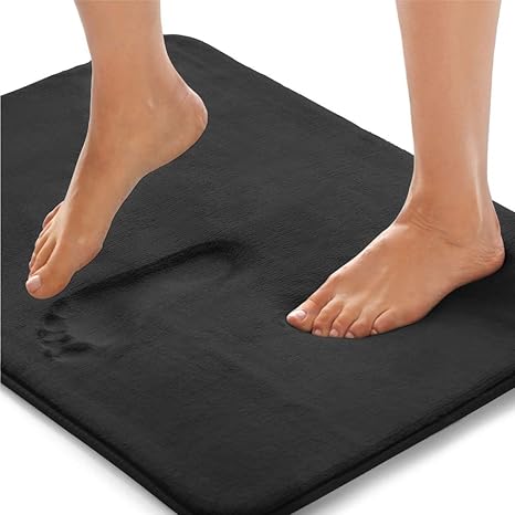 GORILLA GRIP Original Thick Memory Foam Bath Rug, 24x17, Cushioned ...