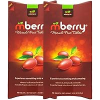 Amazon.com: mberry Miracle Berry Tablets, Miracle Fruit Snacks, 10 ...