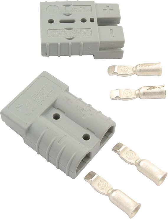 2pc Battery Quick Connector Kit 50A Plug Connect: Amazon.co.uk: Electronics