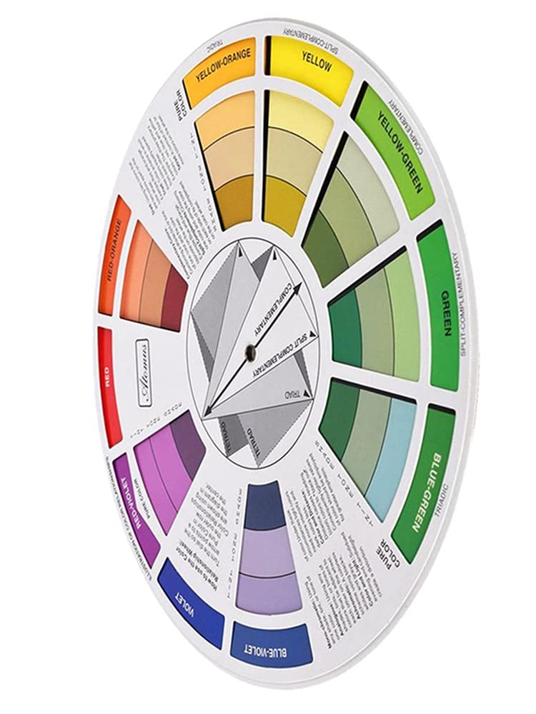 Mua NOBONU Paint Mixing and Matching Guide Color Wheel, Pigment ...