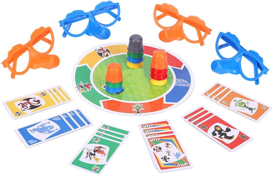 Family Fun “Liar” Game Fibber Board Game Includes Funny Glasses and ...