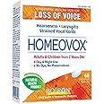 Boiron Homeovox, 60 Tablets, Homeopathic Medicine for hoarseness, loss ...