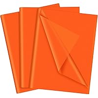 Amazon.com: NEBURORA Orange Tissue Paper for Gift Bags 60 Sheets Orange ...