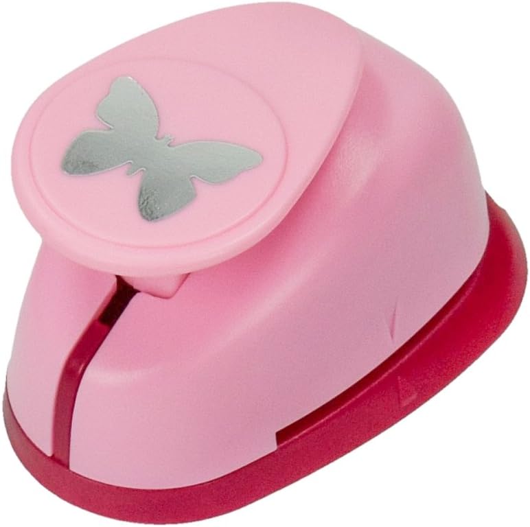 efco Stanzer M, Schmetterling Motivstanzer, Kern: Metall, Pink, 7,5 x 5 ...