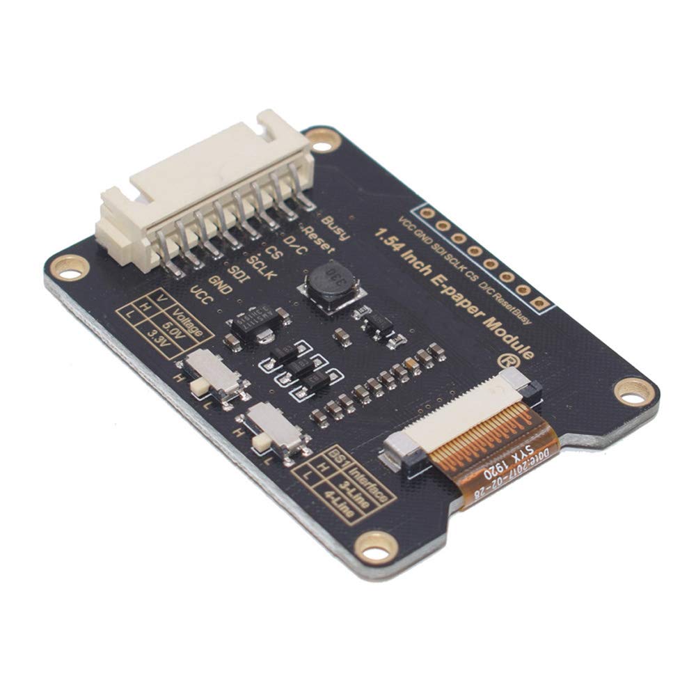 Youmile 1.54 Inch E-paper Display Module 3.3V 5V 200×200 Resolution E ...
