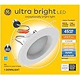 Amazon.com: GE Ultra Bright LED Recessed Downlight Fixture, RS6 Indoor ...